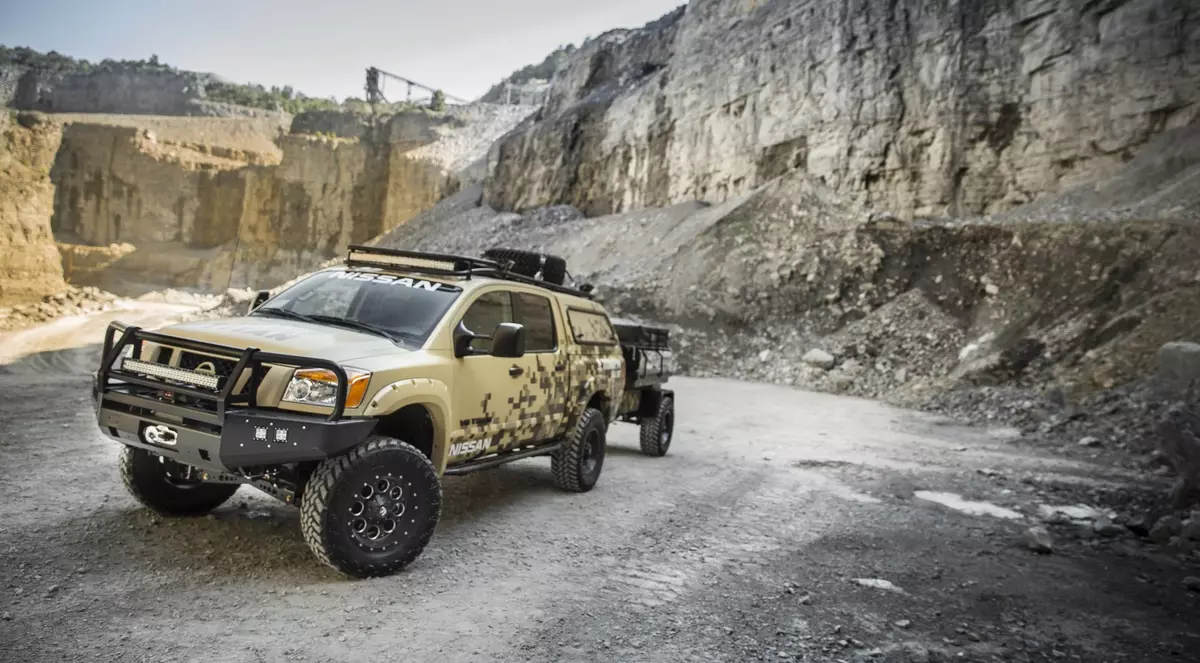 Nissan Decrassified A Titan Pickup SUV untuk menaklukkan Alaska 9236_2