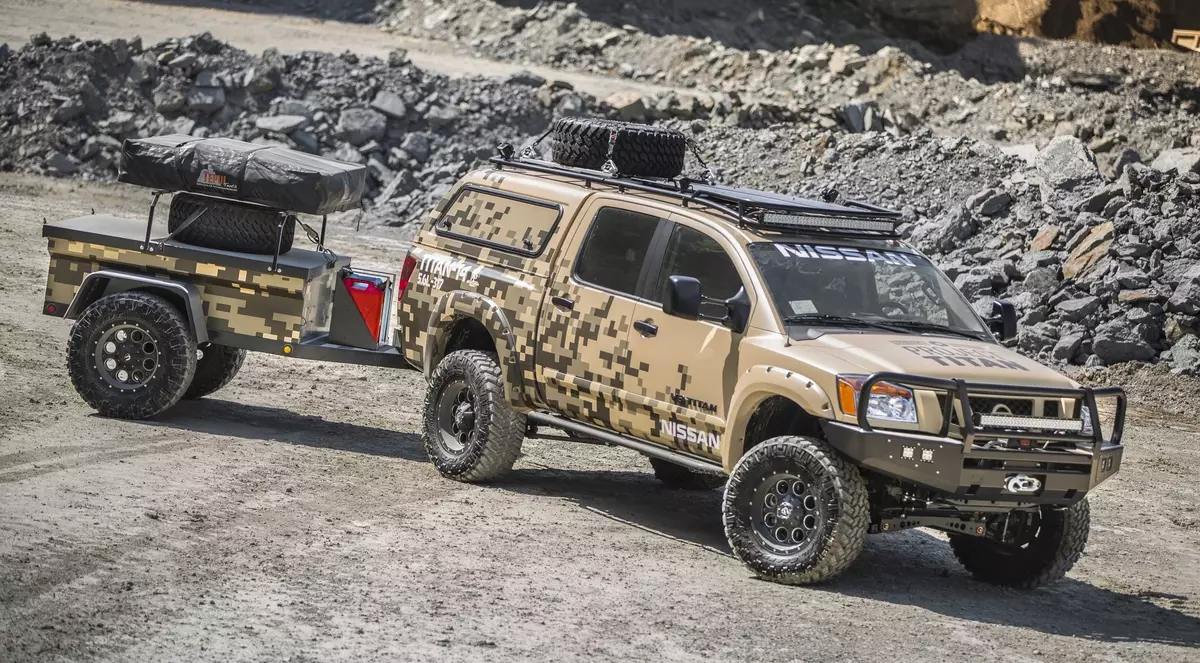 Nissan Decrassified A Titan Pickup SUV untuk menaklukkan Alaska 9236_3