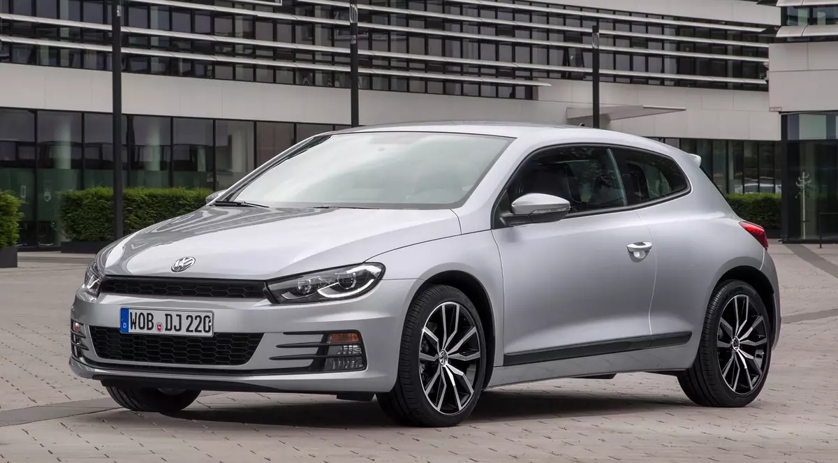 Scirocco volkswagen nûvekirin dê di bihara 2015-an de bigihîje Rûsyayê 9927_4